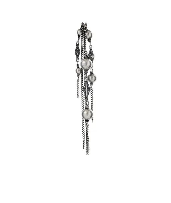 ANN DEMEULEMEESTER Geometric Double-ring Pendant Necklace