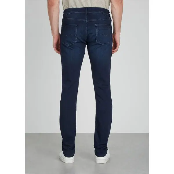 7 For All Mankind Dark Wash Slim Fit Jeans