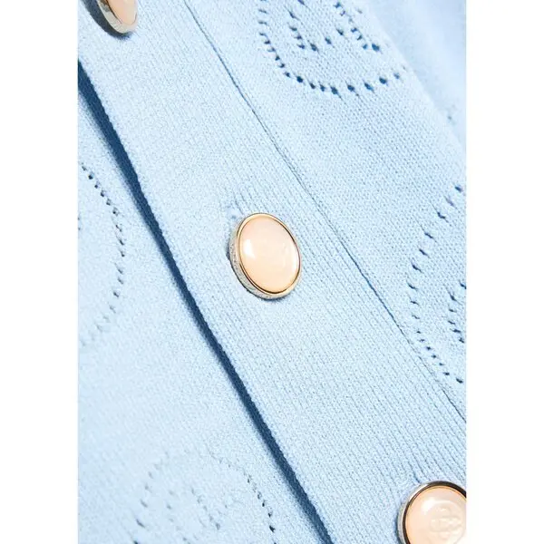 Casablanca Cas Pointelle Polo Shirt
