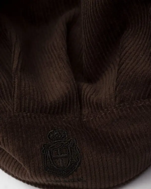 Prada Corduroy Cap