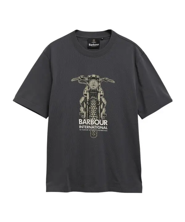 Barbour Motorcycle Graphic Print T-shirt