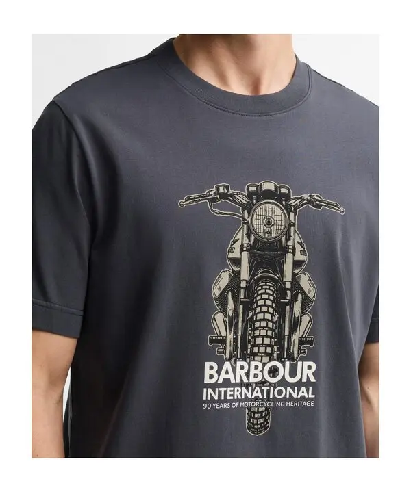 Barbour Motorcycle Graphic Print T-shirt