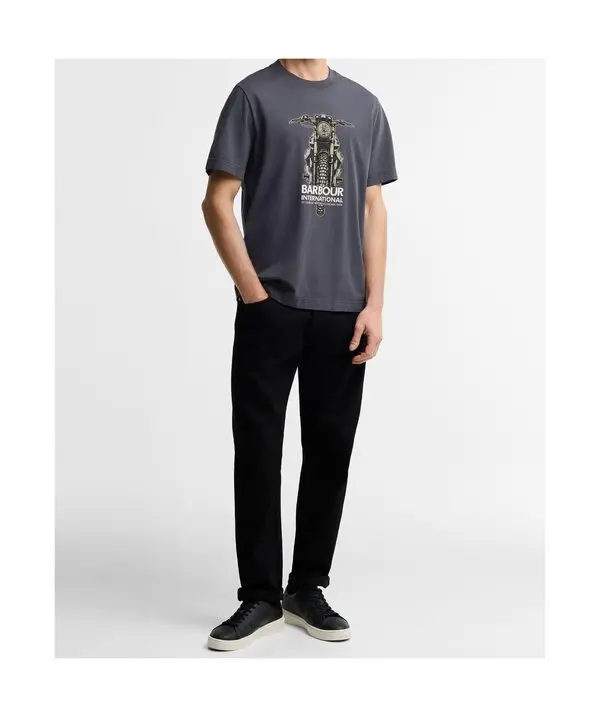 Barbour Motorcycle Graphic Print T-shirt