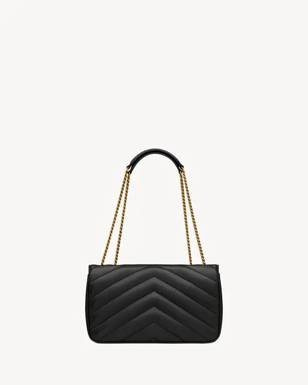 Saint Laurent Loulou Medium In Matelasse Lambskin