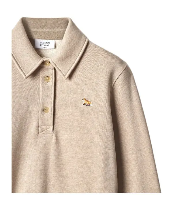 Maison Kitsuné Fox-patch Polo Shirt