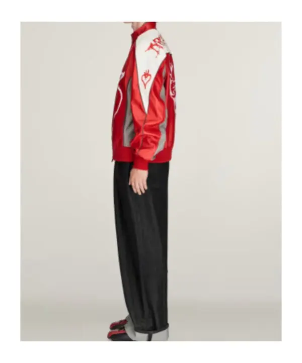 Y3 Zip-up Biker Jacket