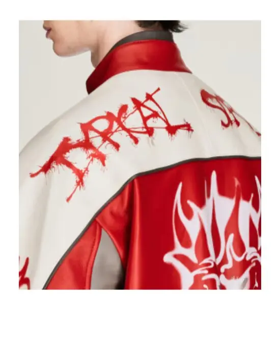 Y3 Zip-up Biker Jacket