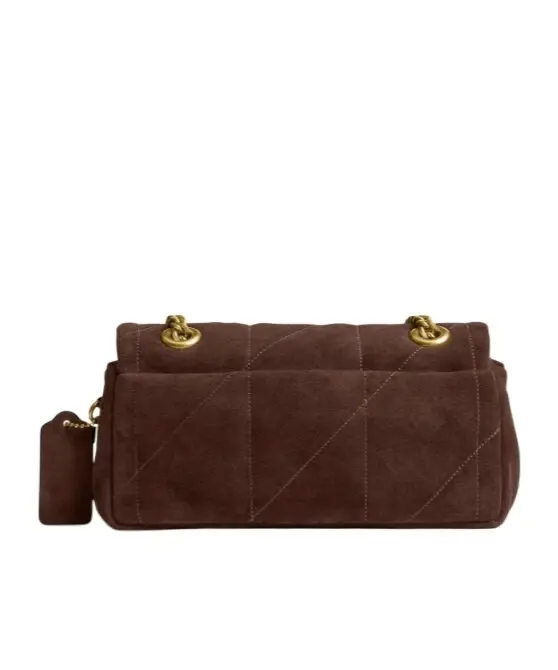 COACH Tabby Shoulder Bag 20 With Quilting - Dark Chocolate