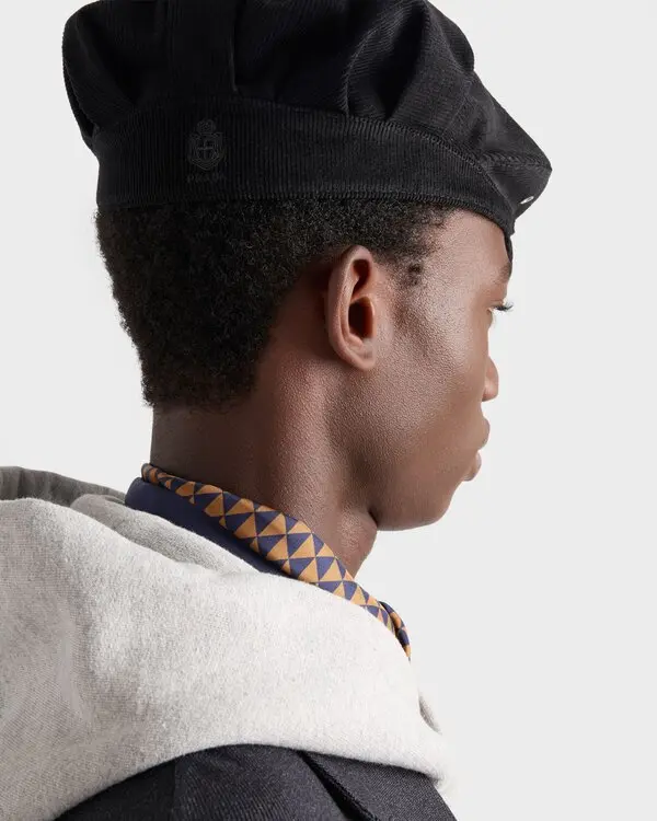 Prada Corduroy Cap