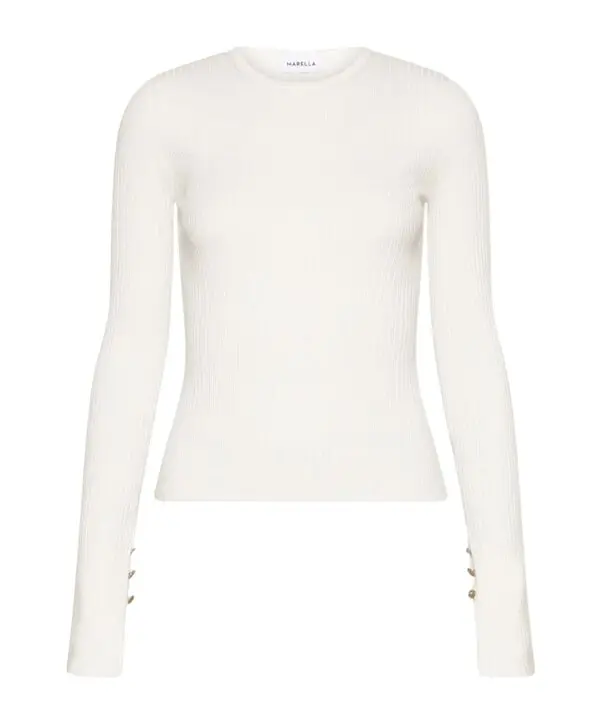 Marella Long-sleeve Knit Sweater
