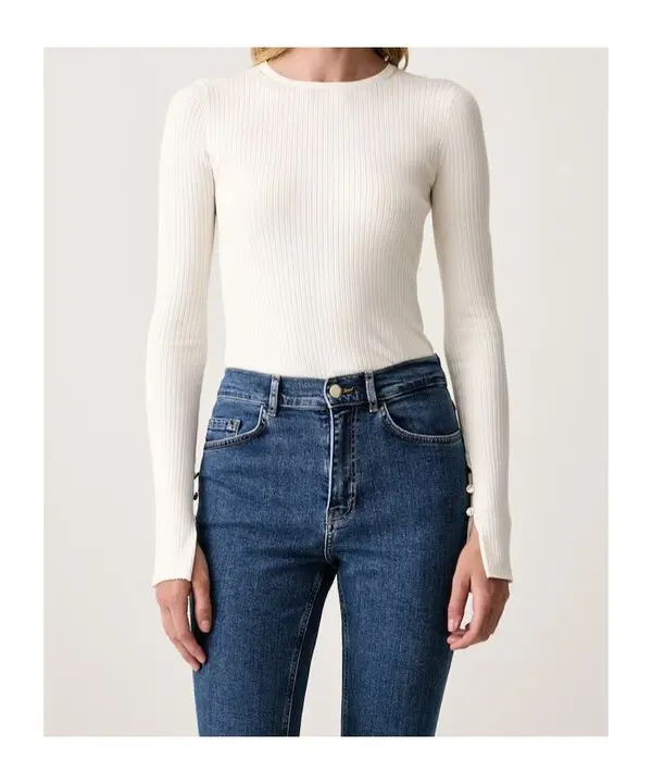 Marella Long-sleeve Knit Sweater
