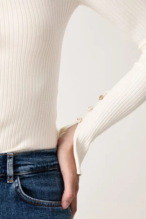 Marella Long-sleeve Knit Sweater