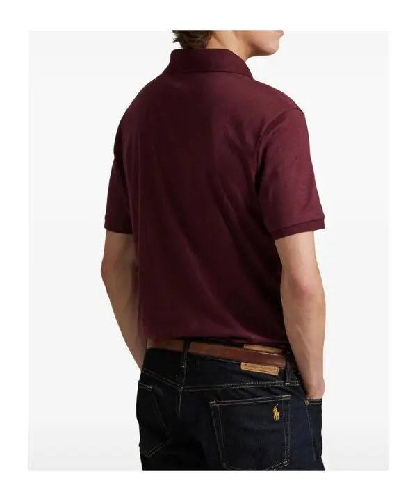 Polo Ralph Lauren Three-button Embroidered Polo Shirt