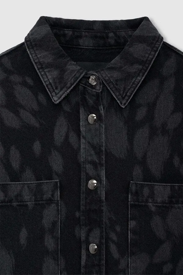 ANINE BING Samy Shirt Abstract Washed