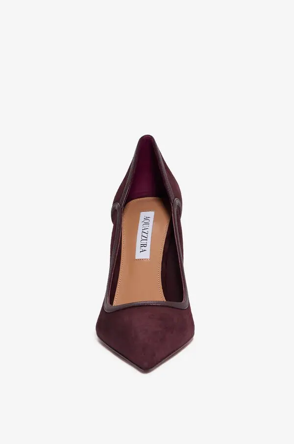 AQUAZZURA Plush Pointed-toe High Heels