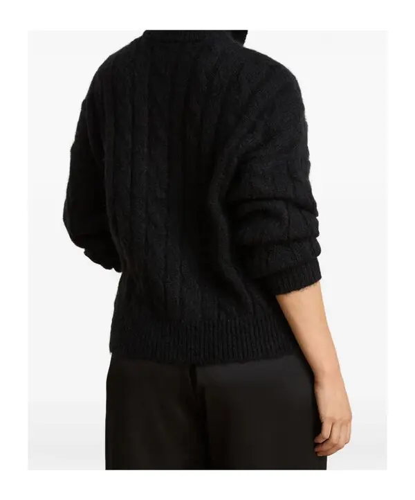 Ralph Lauren Half-zip Cable-knit Sweater