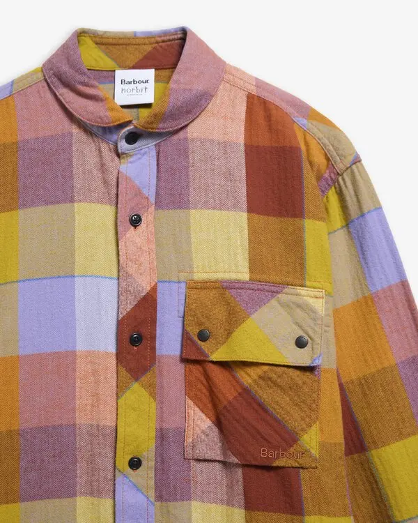 Barbour X Norbit Checked Elbow-patch Shirt