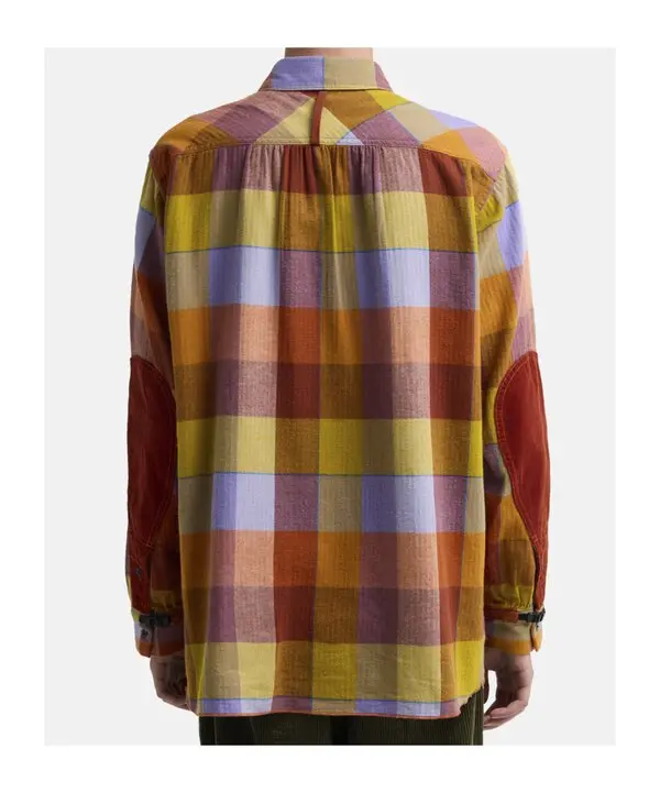Barbour X Norbit Checked Elbow-patch Shirt