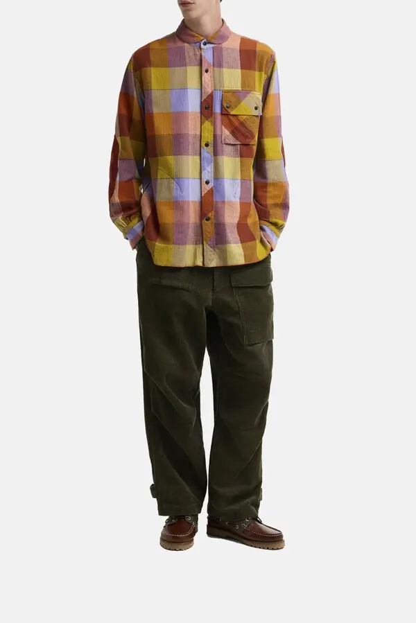 Barbour X Norbit Checked Elbow-patch Shirt