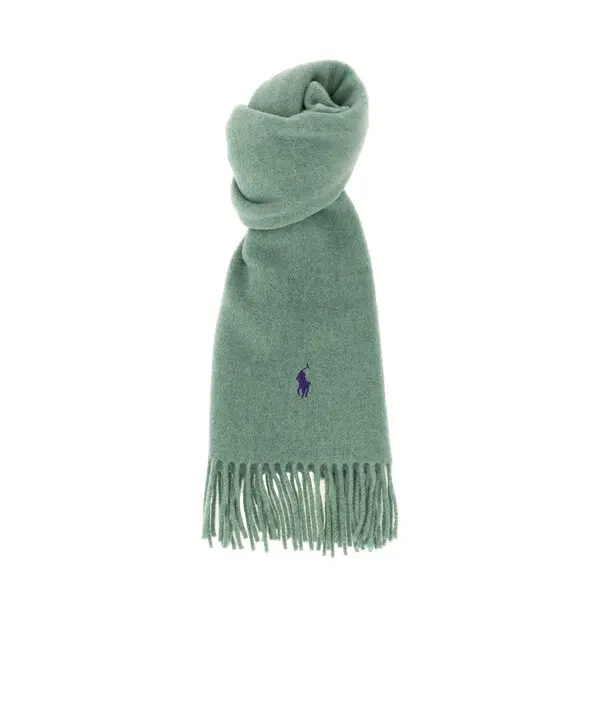 Polo Ralph Lauren Fringed Scarf - Green