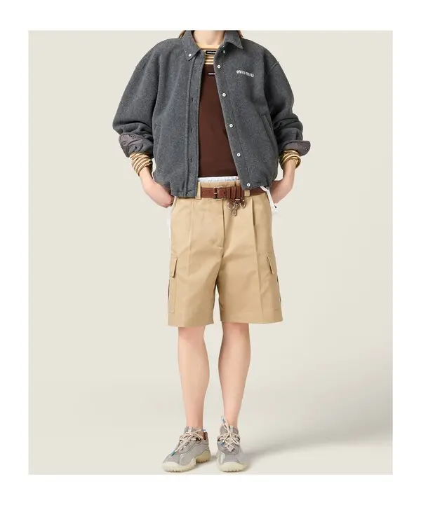 Miu Miu Chino Bermudas