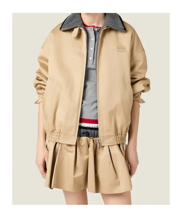 Miu Miu Chino Blouson Jacket