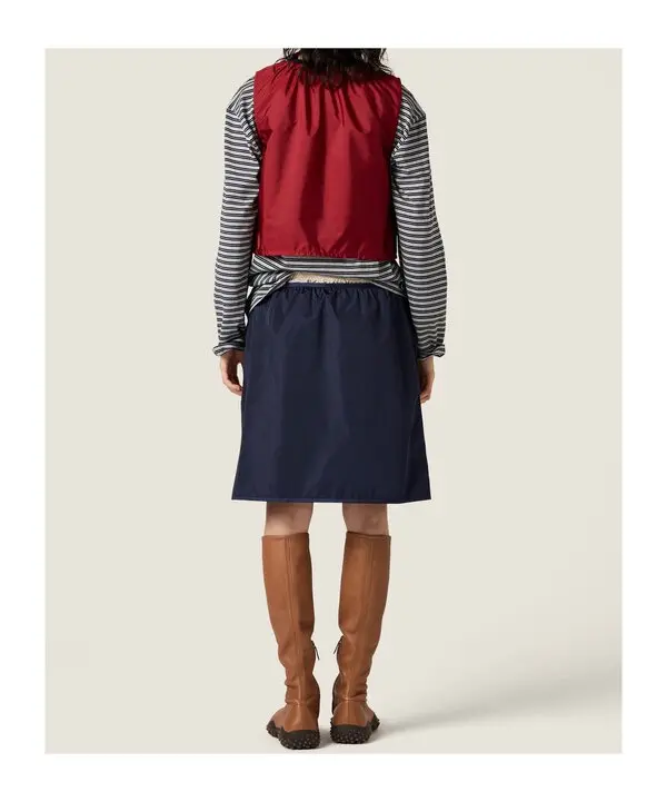 Miu Miu Technical Fabric Top
