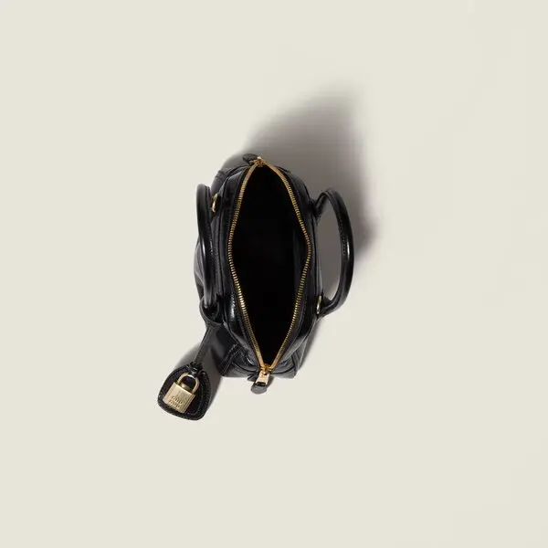 Miu Miu Vivant Glossy Leather Mini-bag