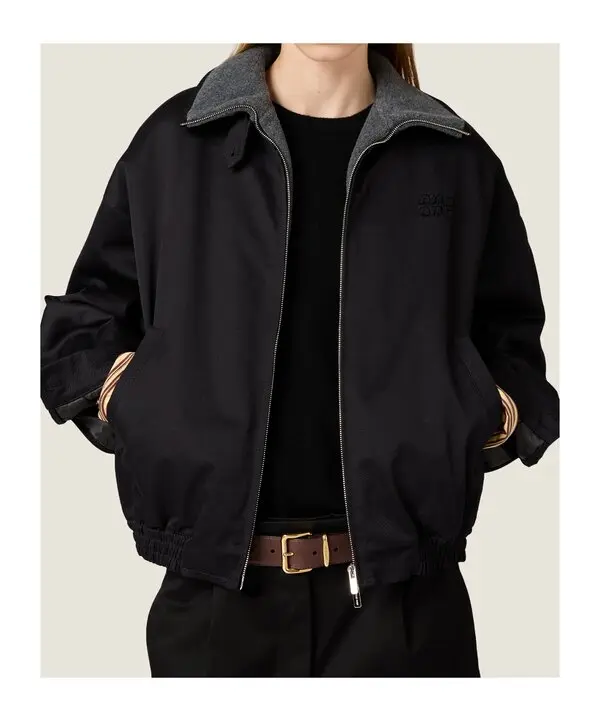 Miu Miu Long-sleeve Casual Jacket