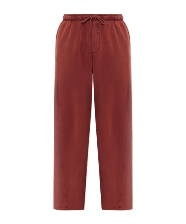 American Vintage Drawstring Sweatpants - Red