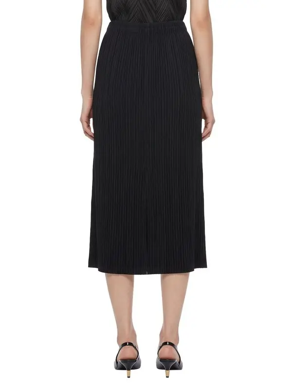 Issey Miyake Pleated Midi Skirt