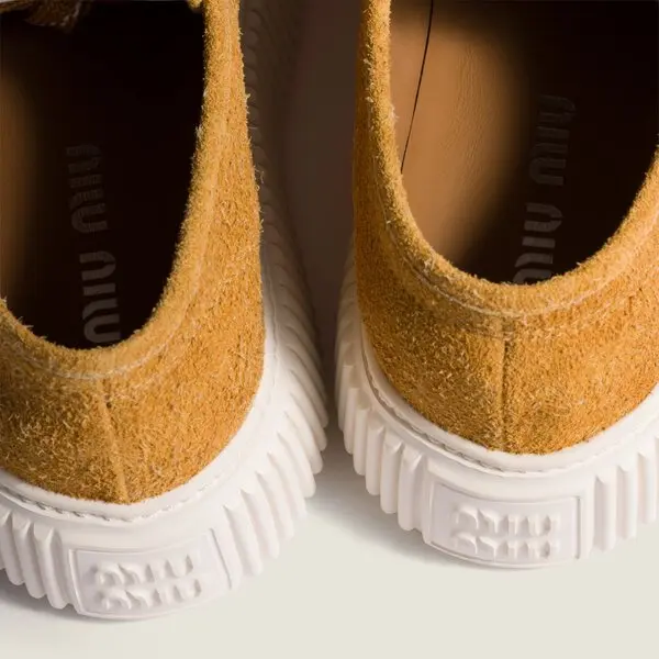 Miu Miu Suede Sneakers