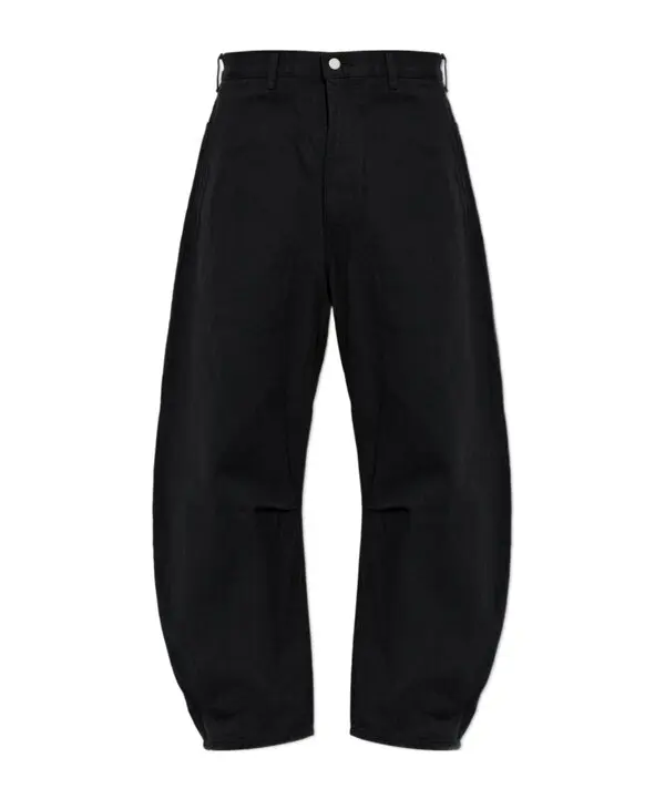 Comme Des Garçons Curved-leg Trousers
