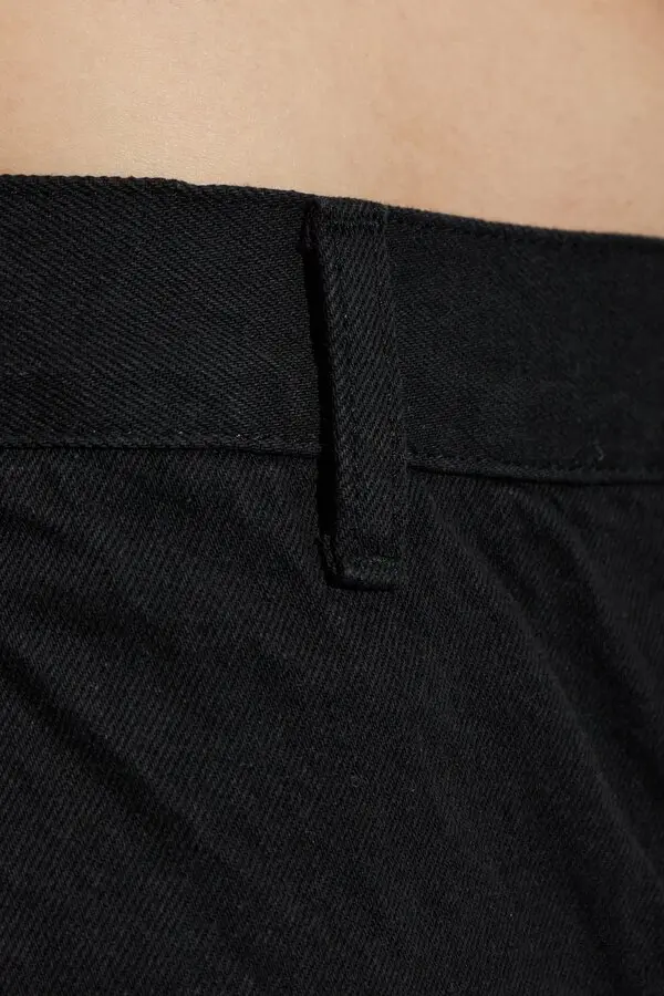 Comme Des Garçons Curved-leg Trousers