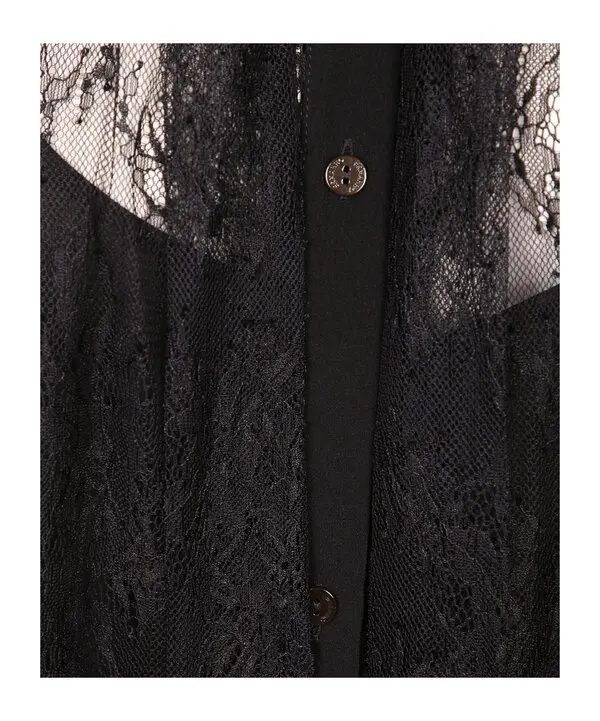ERMANNO FIRENZE Lace Shirt With Ties