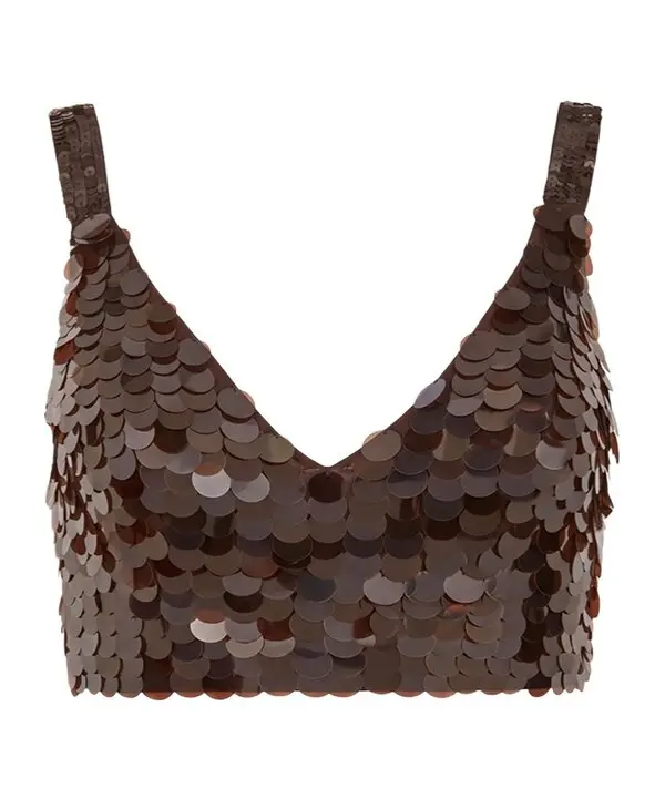 P.a.r.o.s.h Sequin-embellished Top