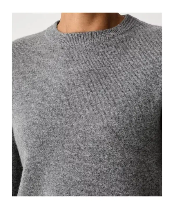 Marella Crew-neck Knit Top - Grey