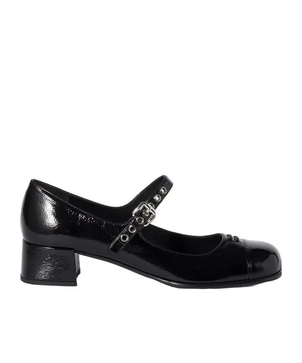 Miu Miu Naplak Pumps - Black