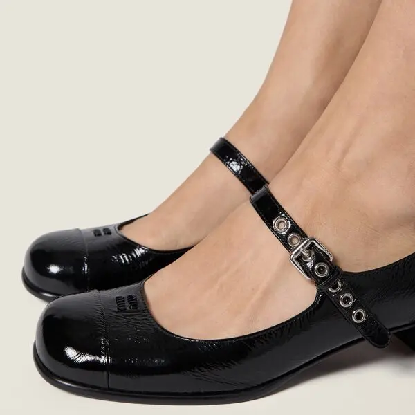Miu Miu Naplak Pumps - Black