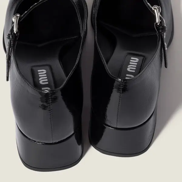 Miu Miu Naplak Pumps - Black
