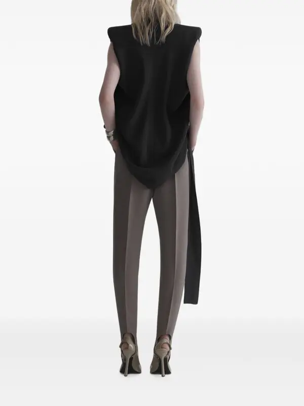 MUGLER Draped Top