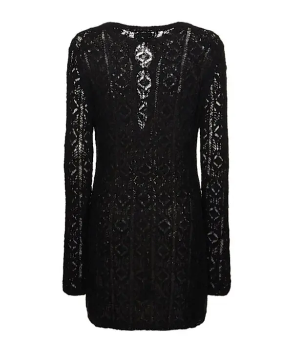 Loulou De Saison Lace Long-sleeved Dress