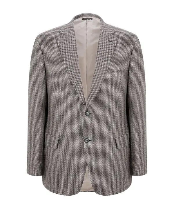 Brioni Houndstooth Blazer
