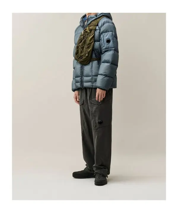 C.P. COMPANY Logo Down Jacket