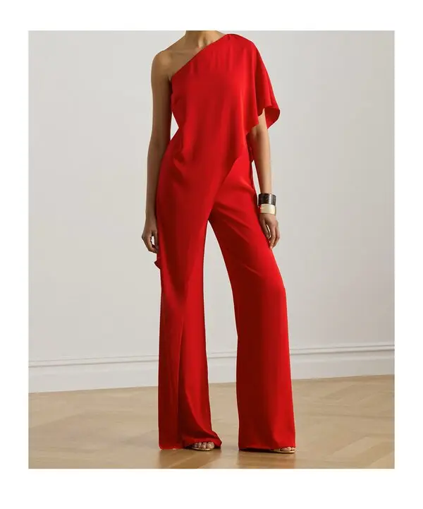 Ralph Lauren One-shoulder Jumpsuit