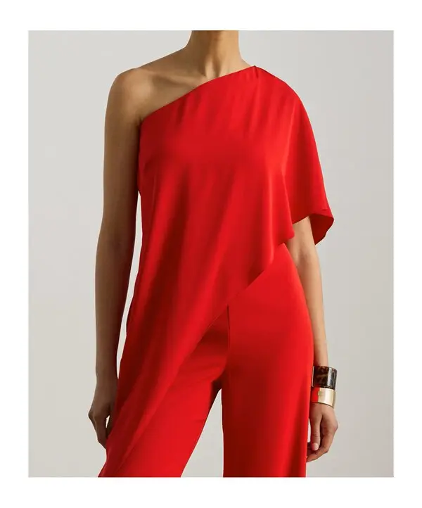 Ralph Lauren One-shoulder Jumpsuit