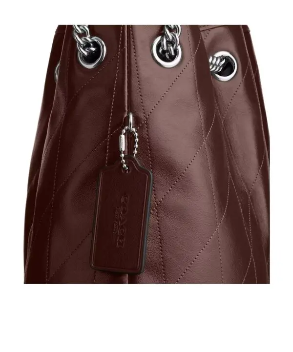 COACH Evelyn Shoulder Bag With Quilting