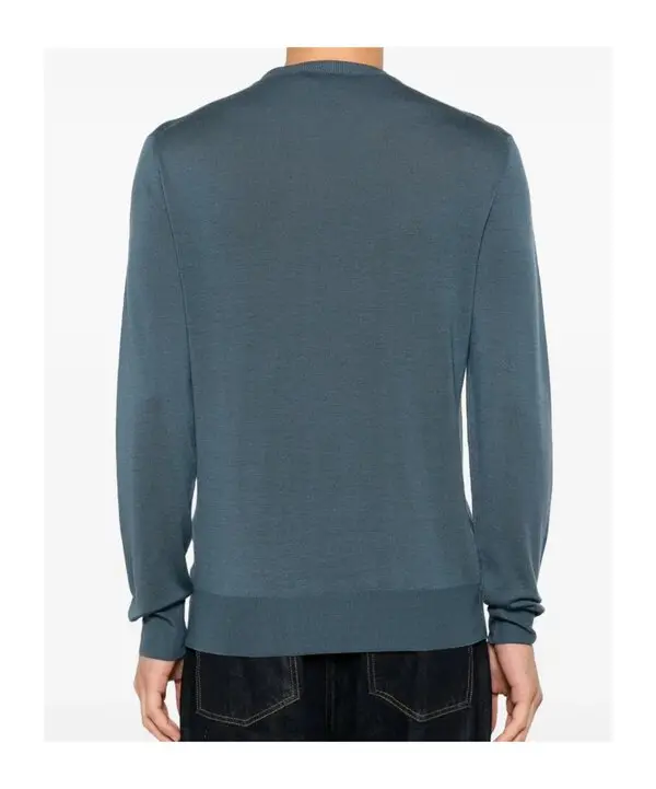 Canali Wool Crew-neck Sweater