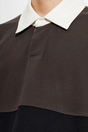 AGOLDE Color Block Long Sleeve Rugby Shirt