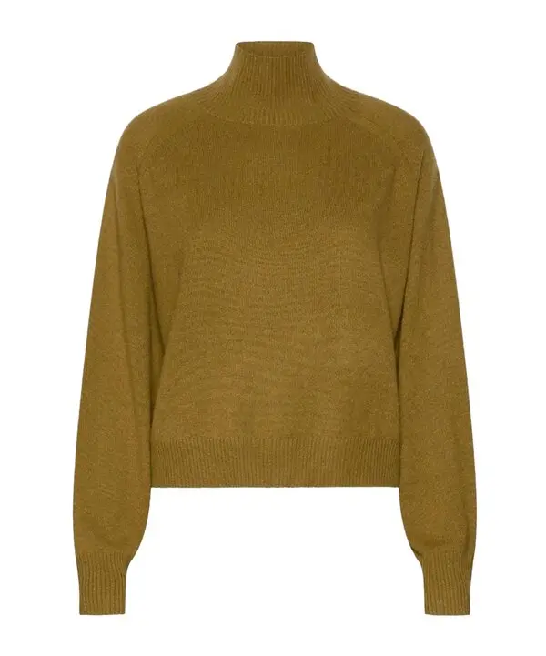 Marella Mock-neck Long-sleeve Sweater - Green